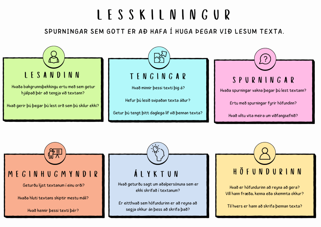 Lestur & lesskilningur